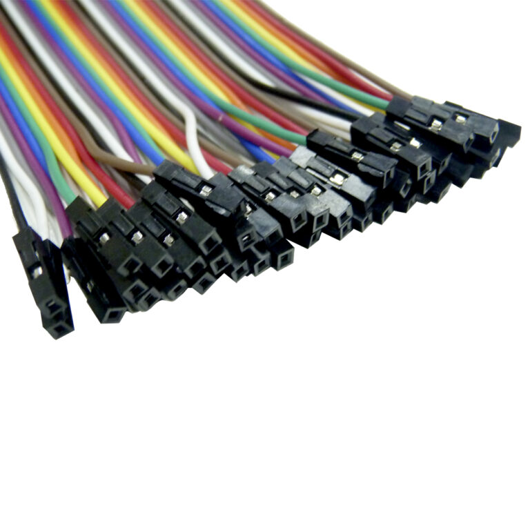 20cm Male to Female Breadboard Jumber Wire ( 40pcs)